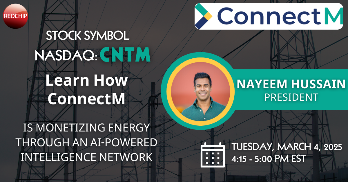 NASDAQ: CNTM - ConnectM Technology Solutions