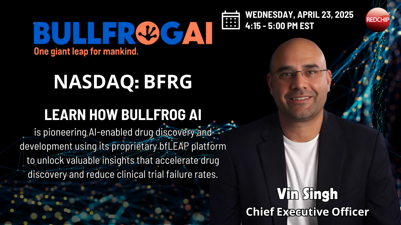NASDAQ: BFRG - BullFrog AI